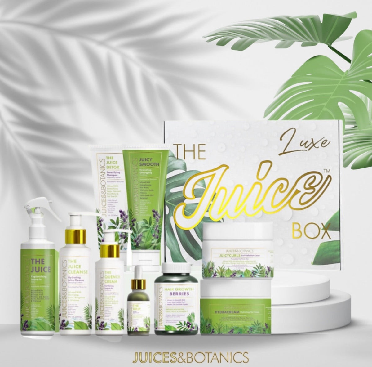 Juice Box Luxe Box Growth Bundle – Juices & Botanics Haircare
