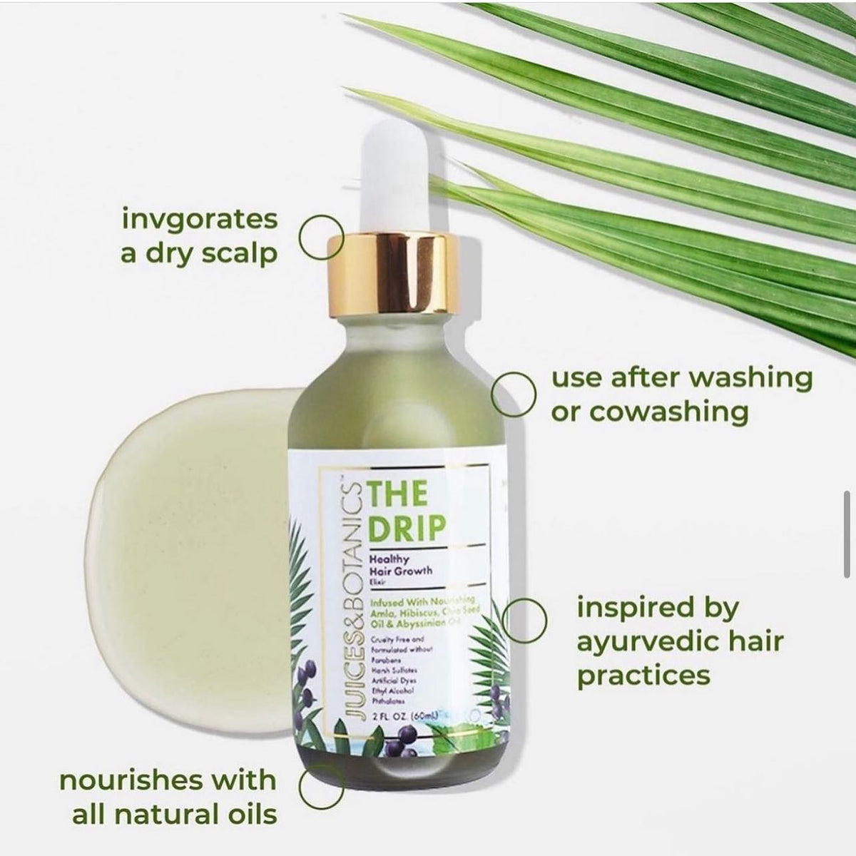 The Drip Healthy Hair Growth Oil – Juices & Botanics Haircare
